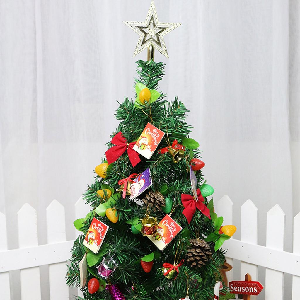 Buy 60cm Mini Christmas Tree Package With Fruit Light Luminous Desktop ...