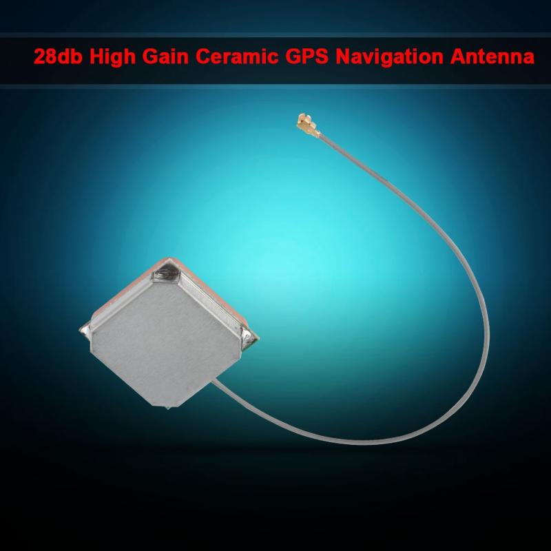 28db High Gain Ceramic GPS Navigation Antenna Built-in Active Antenna ...