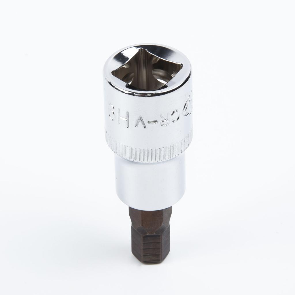 💰Kjøp Hex Socket Bit H3/4/5/6/7/8/9/10/12&14mm Mirror polished Chrome ...