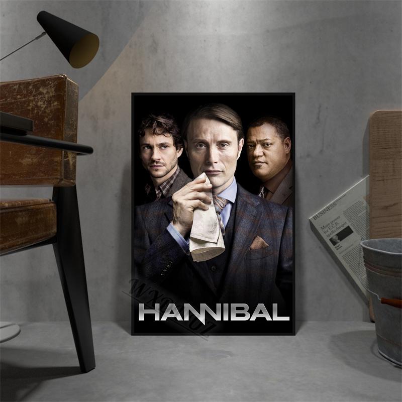 Cheap Classics Europe and America Movie Hannibal Characters Print ...