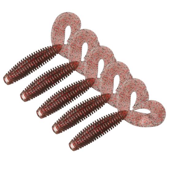 5Pcs Fishing Bait Flexible Reusable With Hidden Hook Slot Premium Anti ...