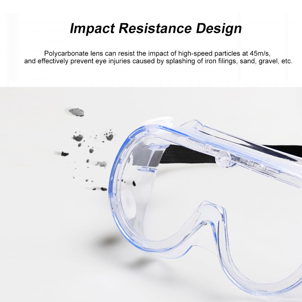 Buy 1pc 3M 1621AF Safety Glasses Protective Eyewear Headband Anti-Fog ...