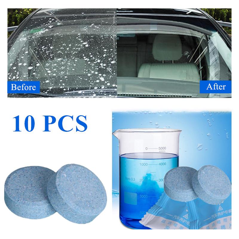 Buy 10Pcs/Pack(1Pcs=4L Water)Car Solid Wiper Fine Wiper Auto Window ...