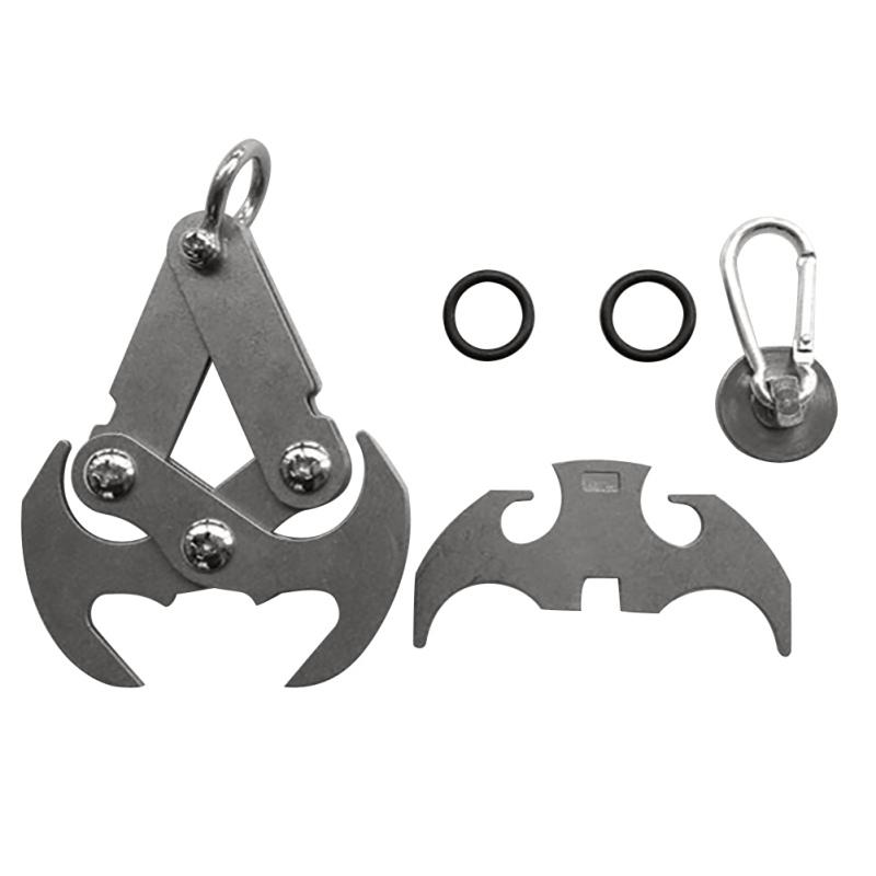 Multi-functional Steel Survival Magnetic Folding Grappling Climbing ...
