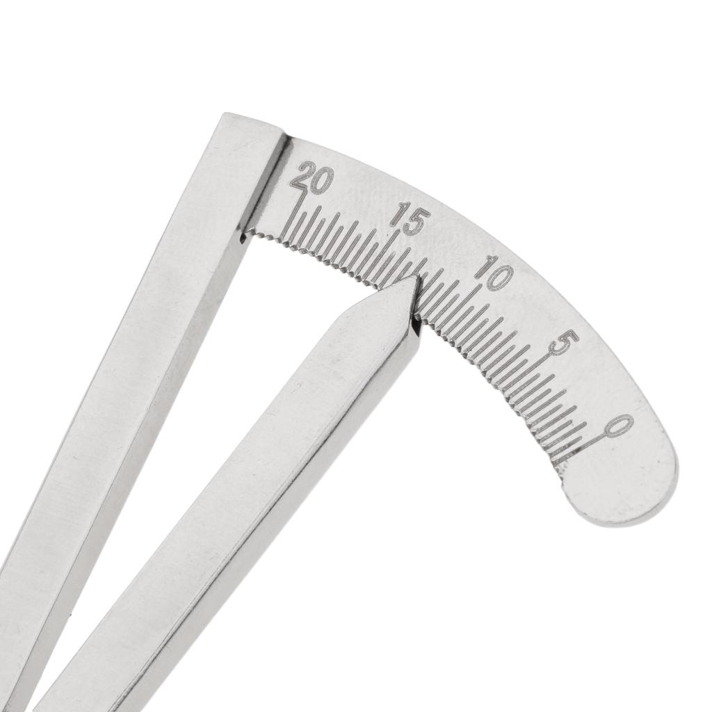 Stainless Steel Ophthalmic Eye Caliper Double Eyelid Scale Screw ...