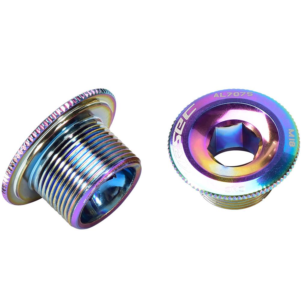 Bicycle Crank Arm Bolt Mountain Bike Crank Fixing Screw Cover Cap MTB ...