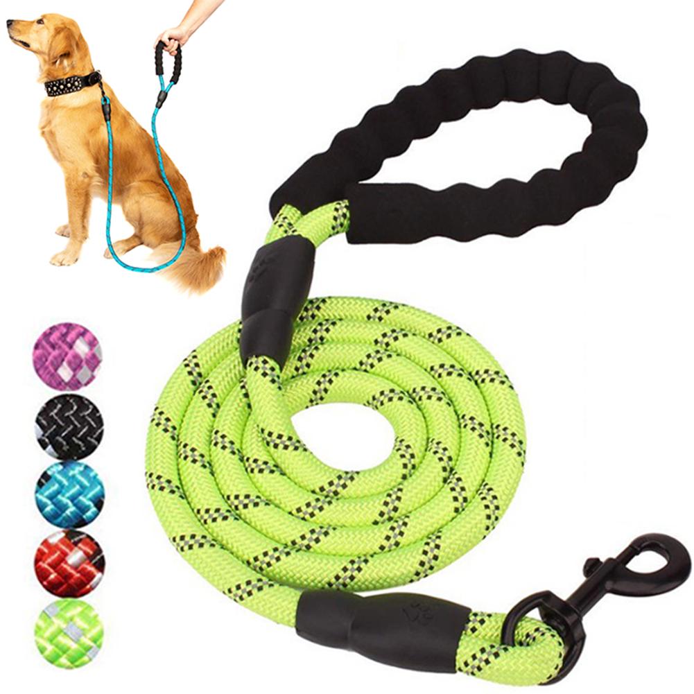 Buy Strong Reflective Dog Nylon Rope Pet Running Tracking Leashes ...