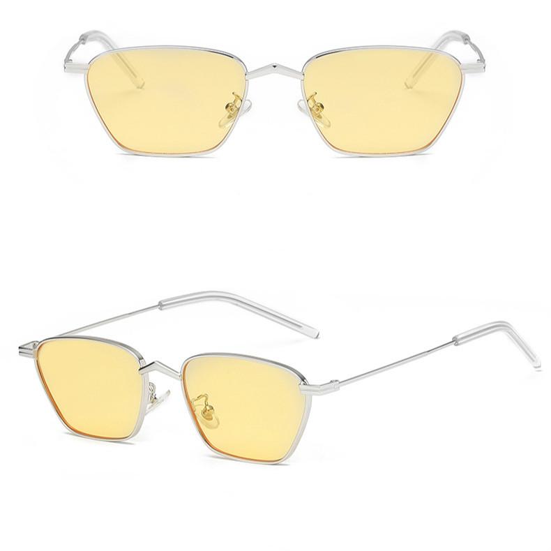 Buy Eye Accessories Frameless Trendy Sunglasses Small Box Eyeglasses UV ...