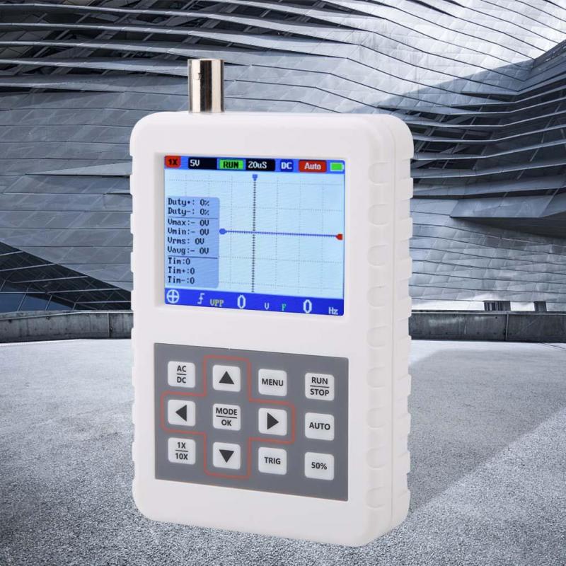 Buy Mini Portable Handheld LCD Digital Oscilloscope 16M Storage 5MHz ...