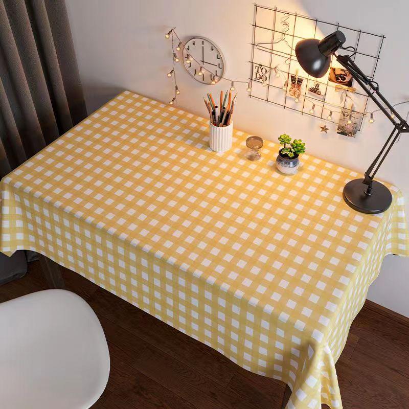 Cheap Desk Tablecloth Ins Student Pvc Dining Table Coffee Table Cloth ...