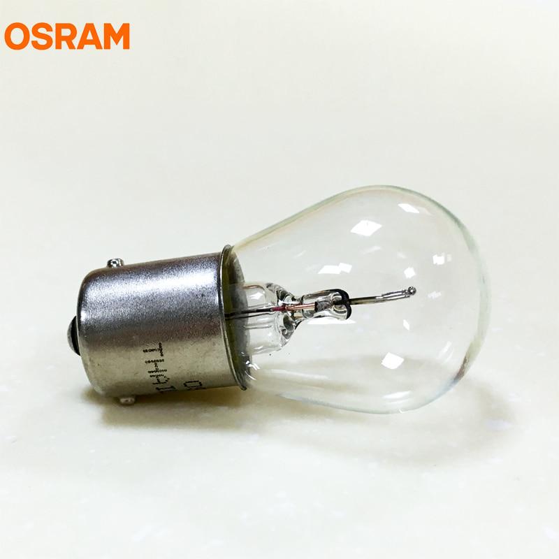 Buy 10pcs OSRAM 7506 P21W S25 BA15s 12V 21W Line Metal Bases Turn Brake ...