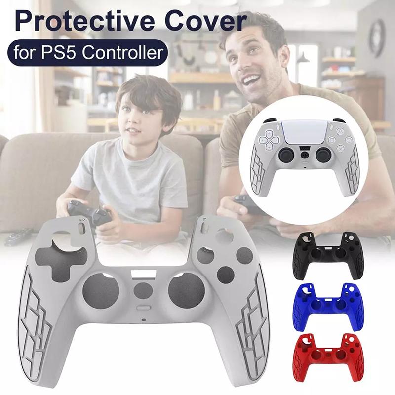 Buy For PS5 Silicone Case Gamepad Cover For PS5 Controller Protection ...