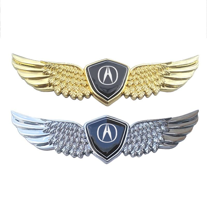 Buy Metal Wings Car Front Hood Bonnet Center Sticker at affordable ...