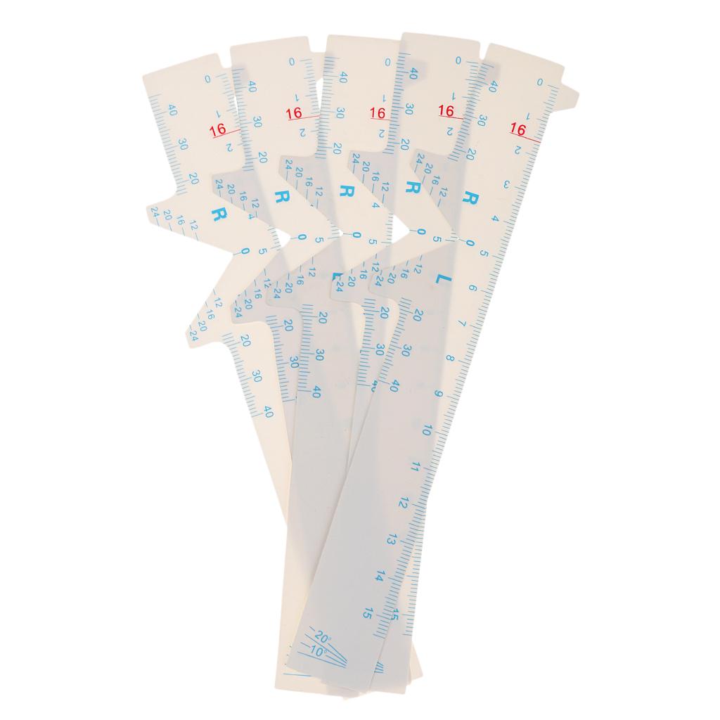 Buy Optical Pupil Distance Ruler Ophthalmic PD Triangle Soft at ...