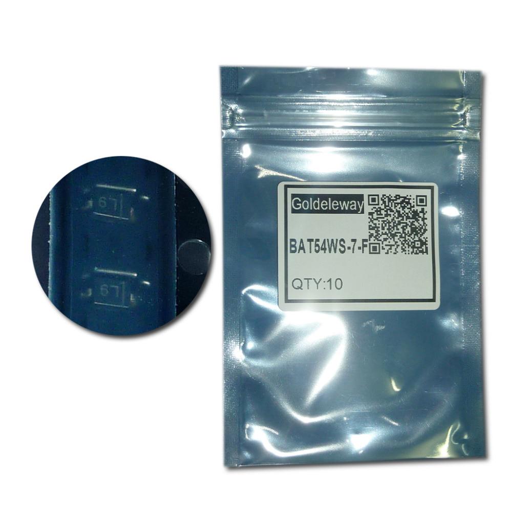 Satın alın BAT54WS-7-F Schottky Barrier Diodes 30V 200mA/0.2A 800mV/0 ...