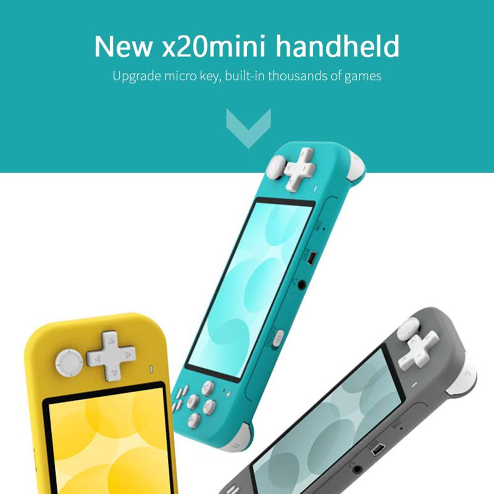 Buy X20 Mini Handheld Game Console 4.3 inch Handheld Portable Game ...