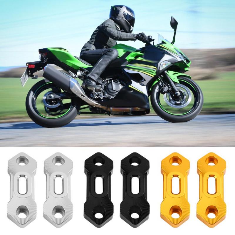 Buy Motorcycle Rearview Side Mirror Base Decorative Cover for Kawasaki ...