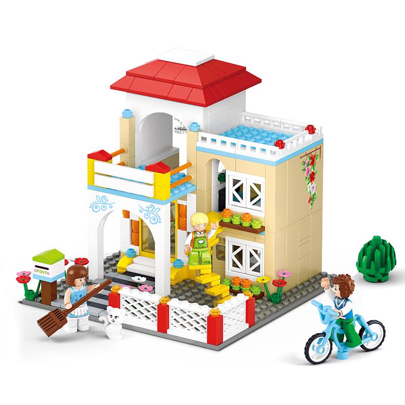 Buy Sluban 0533 Girl Friends Sweet Home Dream House Figure Blocks ...