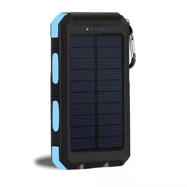 Wasserdichte Solar Power Bank Case Kit Outdoor Fast Charge Solar Mobile ...