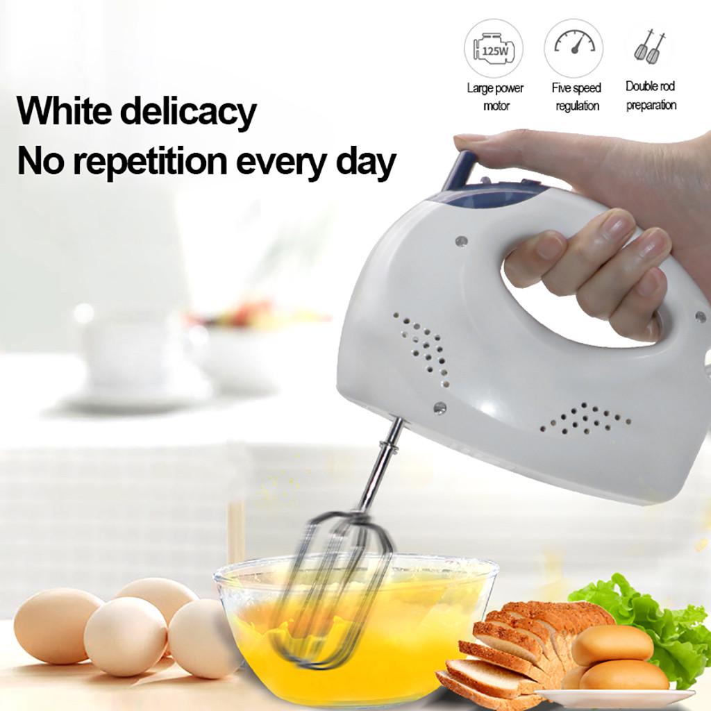 Buy Electric Hand Mixer 5-Speed Hand Mixer with Turbo Handheld Kitchen ...