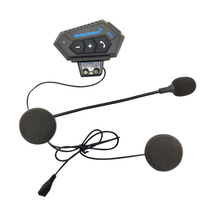 Buy BT-12 Wireless Earphone Motorcycle Helmet Headset Speaker Hands ...