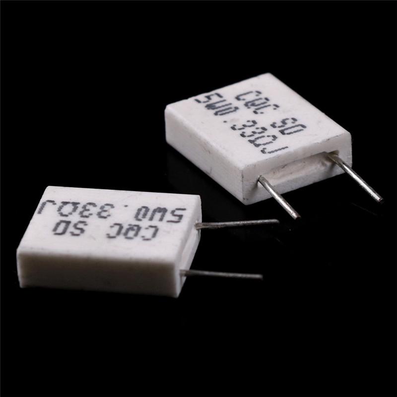 Cheap Bpr56 5 Watt 0.33R 0.33 Ohm Non-Inductive Ceramic Resistor Cement ...