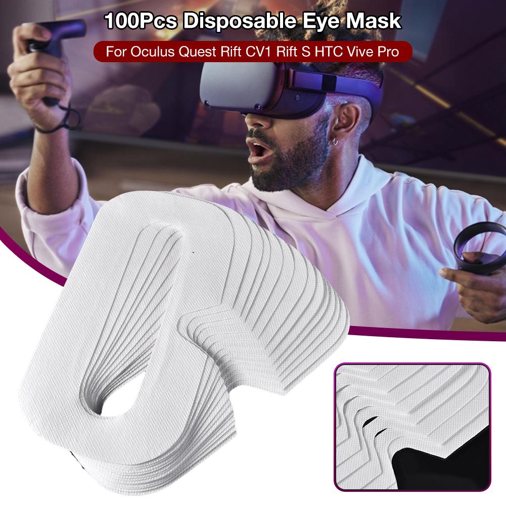 Buy 100Pcs Disposable Eye Mask Hygiene Eye Face Mask Universal Face ...