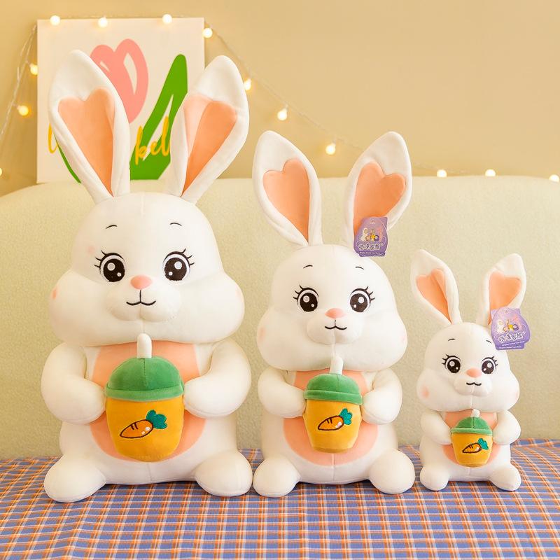 Buy YAOSHENG Cute Radish Rabbit Plush Toy Genuine Bedo Rabbit Doll 8 ...