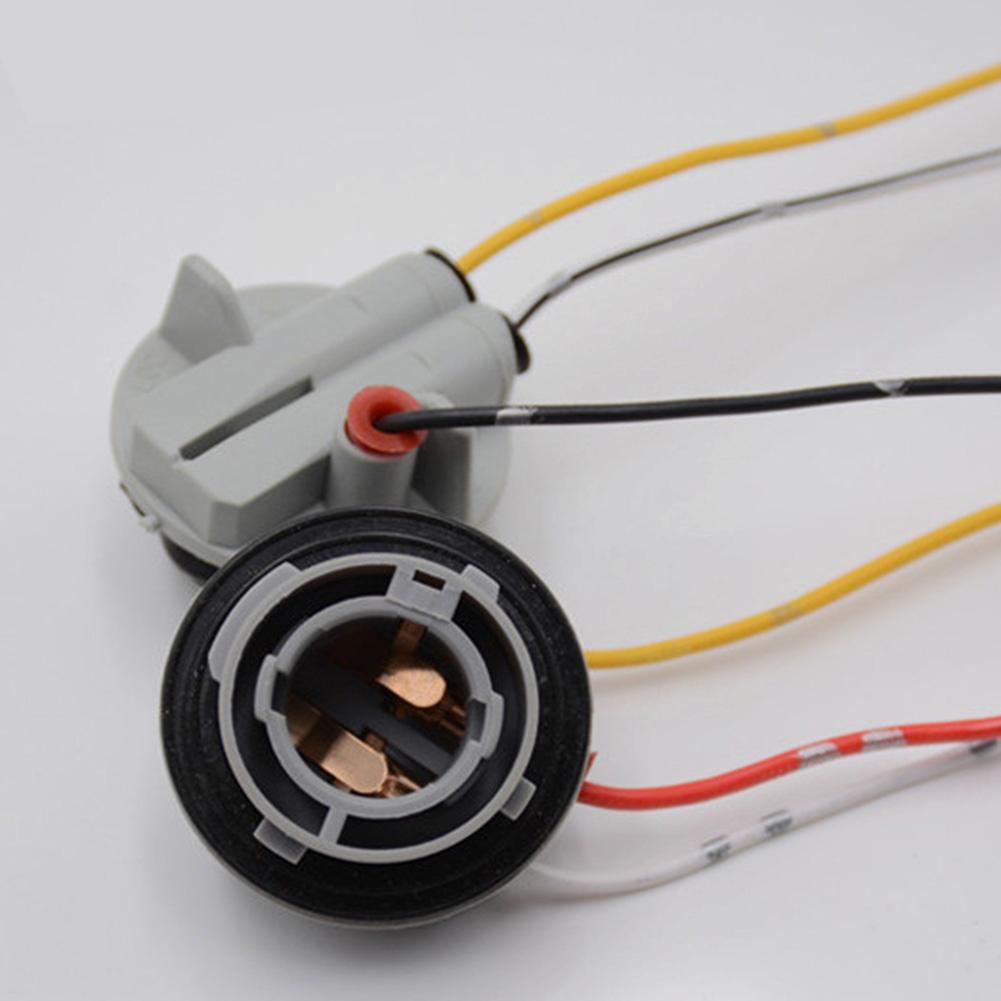 Buy 2 Pieces P21W BA15S Car Base Auto Led Bulb Socket Connector Adapter ...