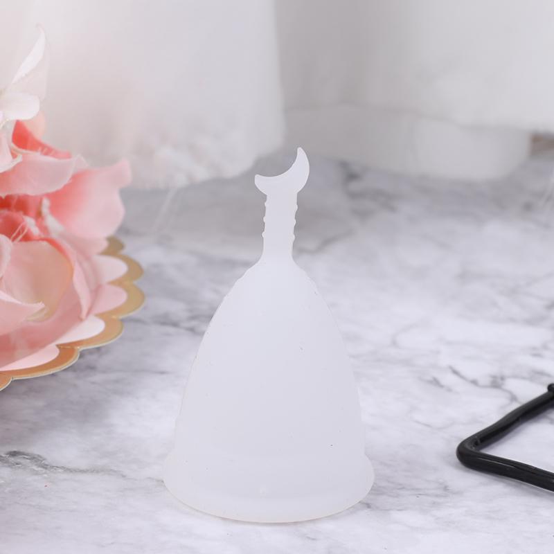 Buy 1Pcs Silicone Moon Cup Female Aunt Menstrual Cup at affordable ...