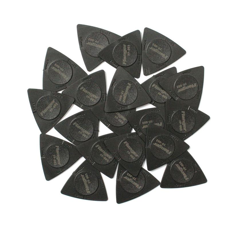 Buy Flanger 3 Thickness Triangle Guitar Picks Antislip Style Picks at ...