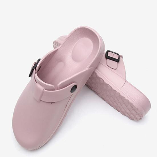 Cheap Couple Indoor Slip-on Soft Soled Closed Toe Anti-slip Plat ...