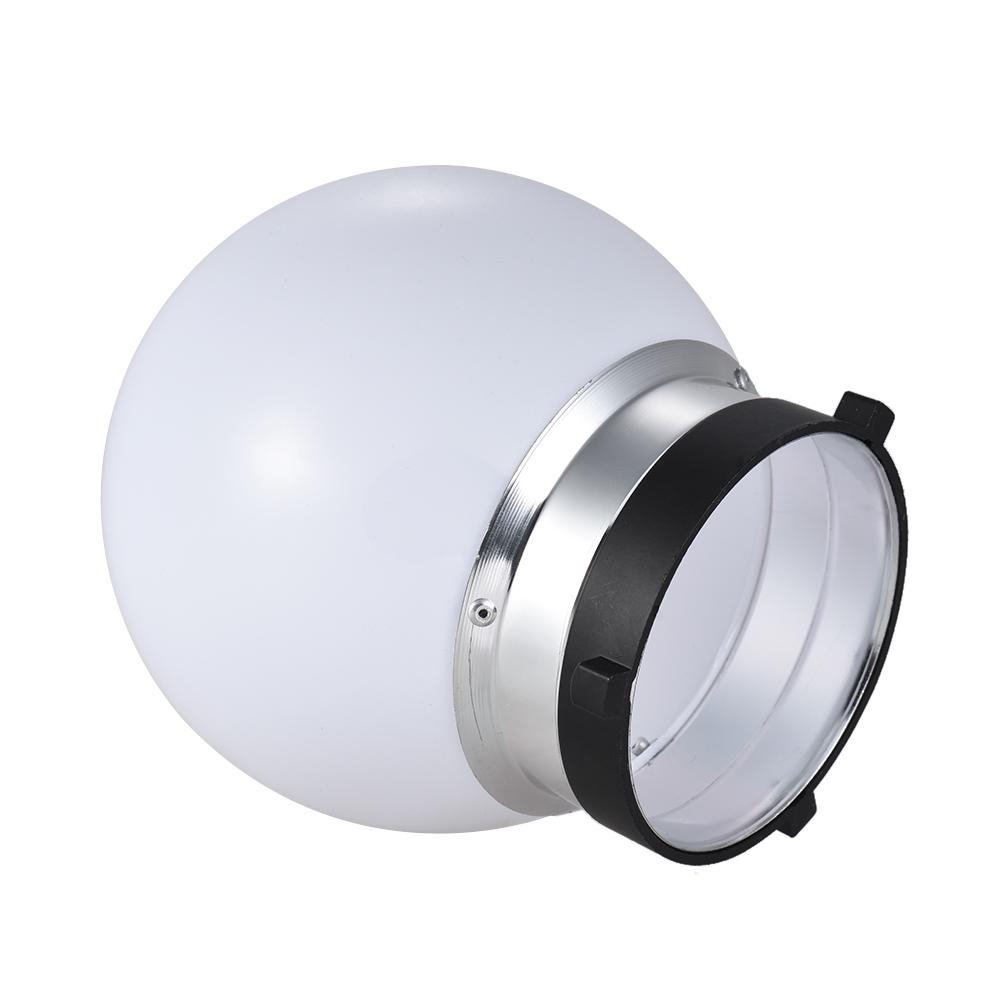 Buy 7inch Spherical Monolight Diffuser Ball with Bowens S-type Mount ...