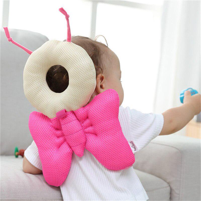 Buy Baby Head Protection Pad Toddler Anti-fall Headrest Pillow Cute ...