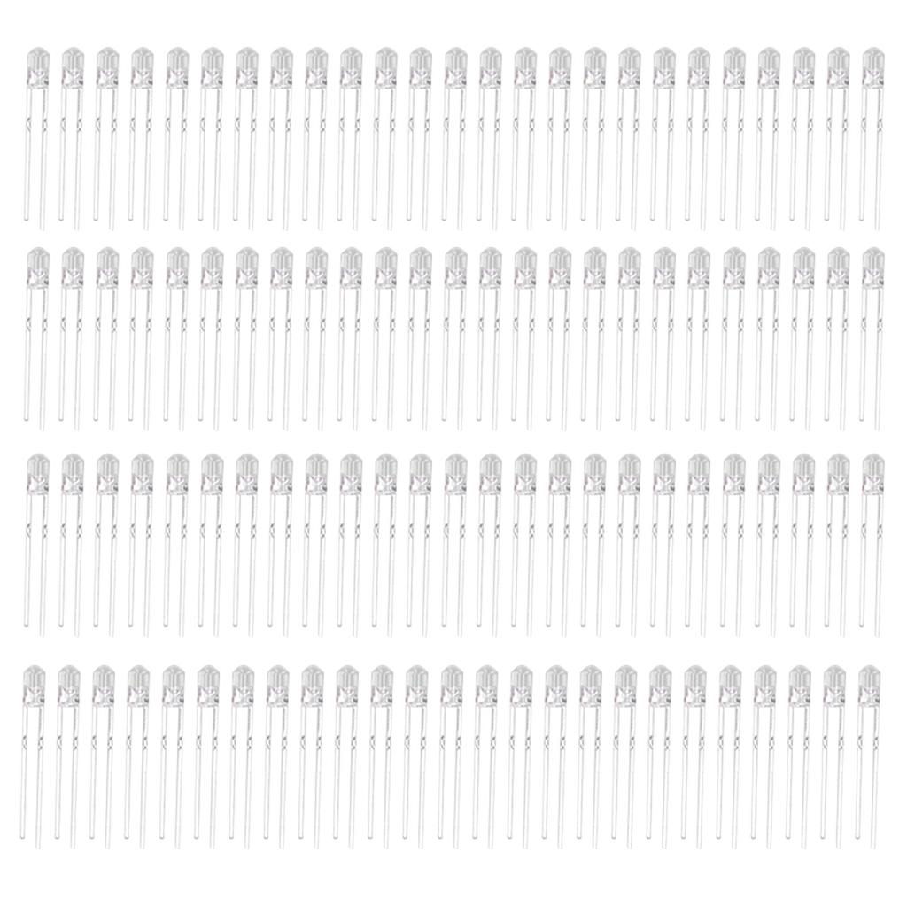 Cheap 100 Pcs LED Diode 3mm 8 Colors LED Luminous Color Lamp Electronic ...