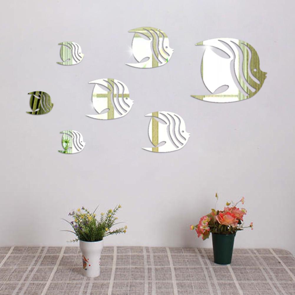 Buy Removable Acrylic Wall Stickers for Home Living Room Bedroom Decor ...