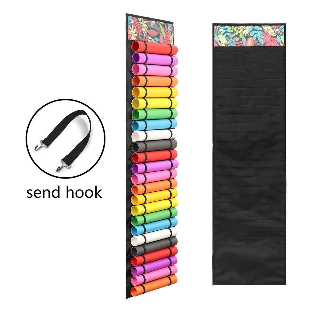 Cheap DIY Vinyl Holder with 47 Compartments Vinyl Roll Holder Gift Wrap ...
