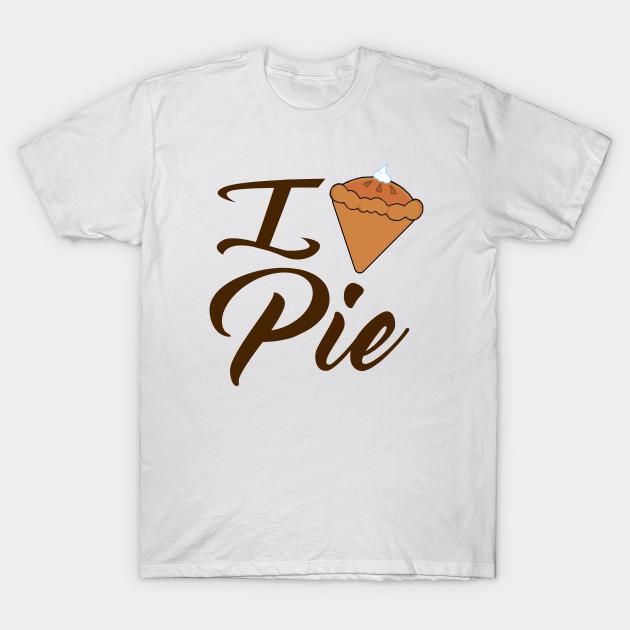 Buy Unisex Fashion TShirt I Love Pie Print TShirt Plus Size XS-6XL T ...