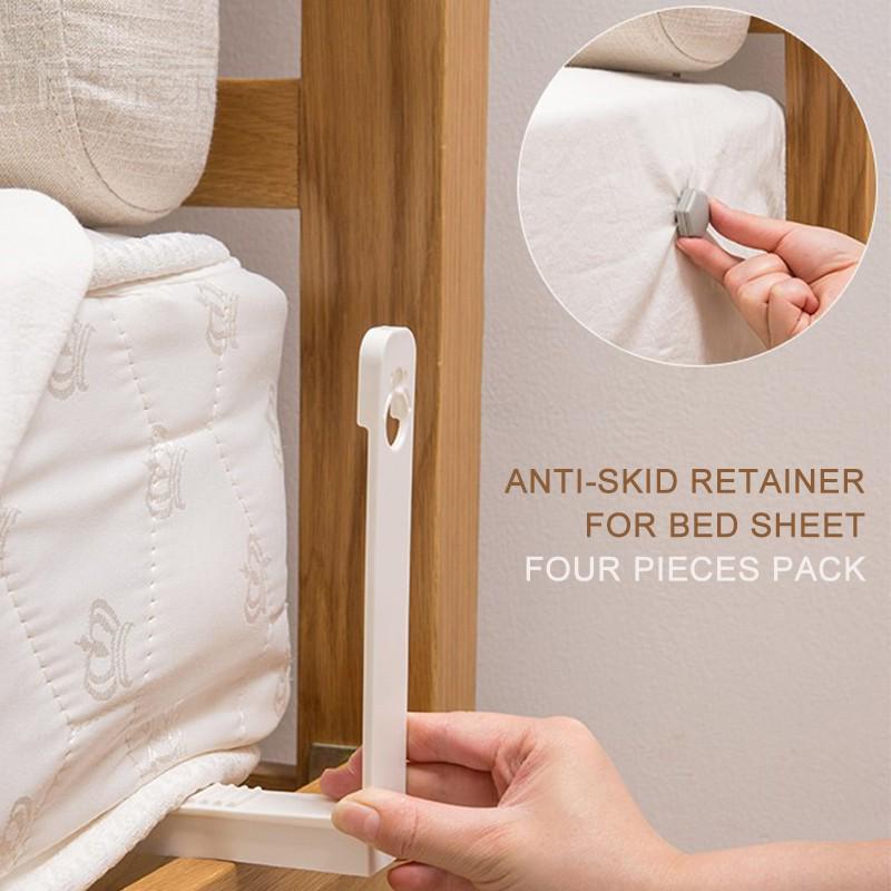 Buy Quilt Sheet Holder Clips Long Holder Sheet Fixing 4 Pack Bed ...