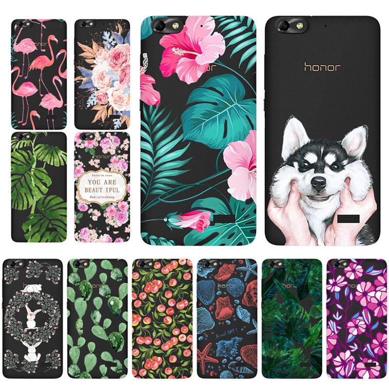 Buy For Huawei Honor 4C Silicone Back Cover For Huawei Honor 4 C G Play ...