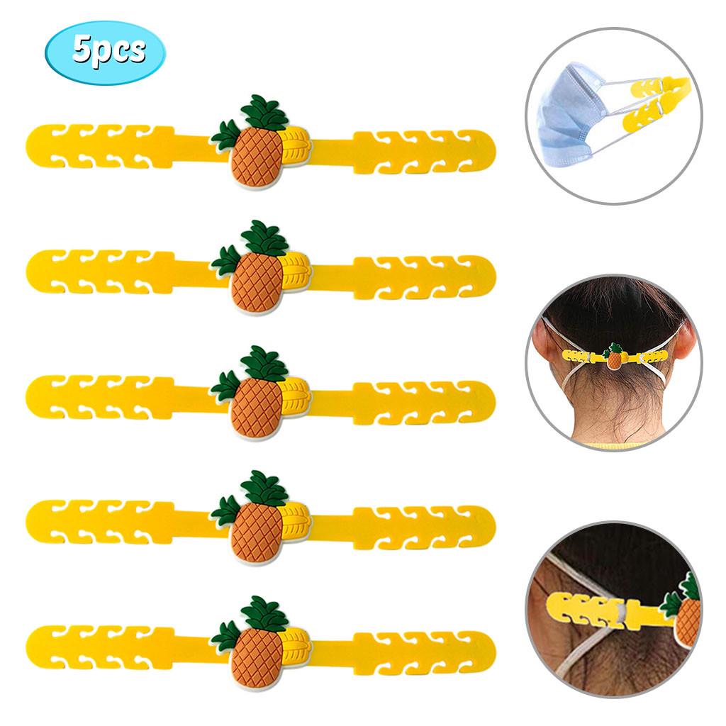 Buy [YJX] 5PCS Cartoon Mask Extender Adjustable Anti-Slip Ear Pain ...