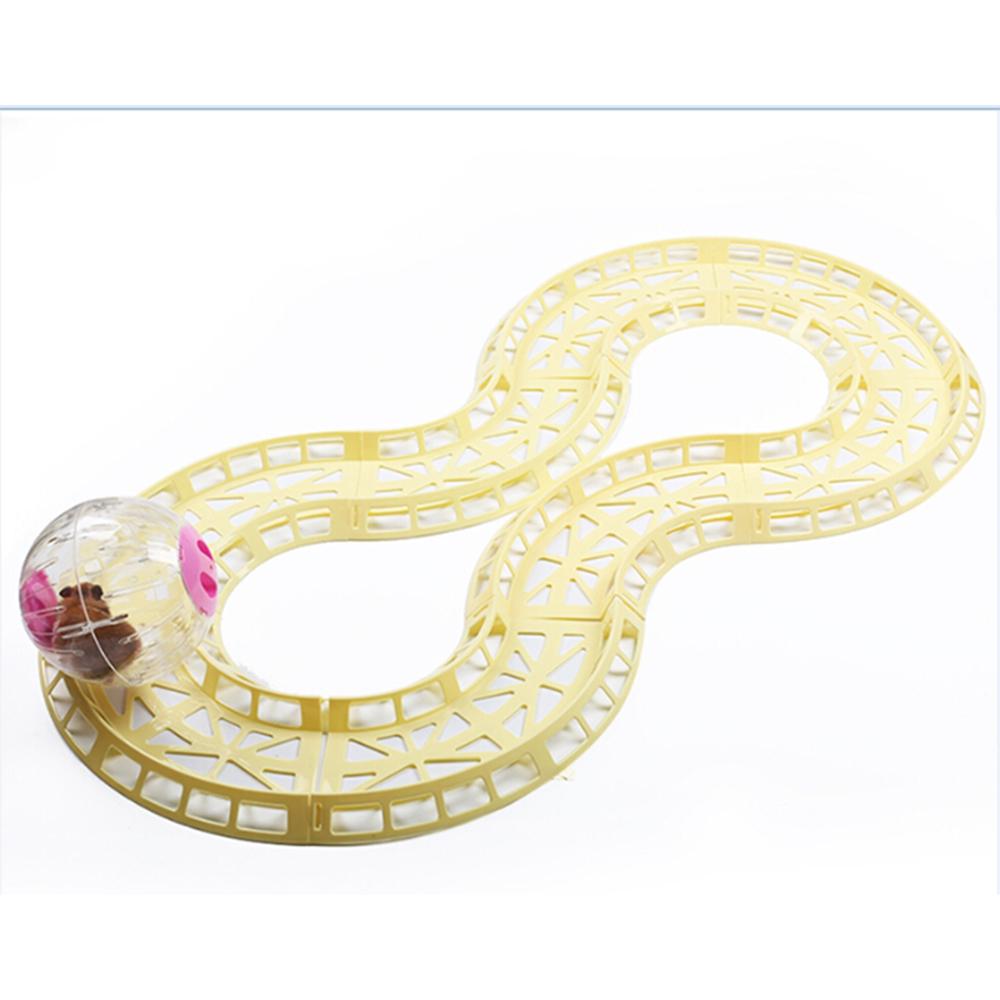 Funny Hamster Running Ball Track Pathway Toy Chinchilla Accessories ...