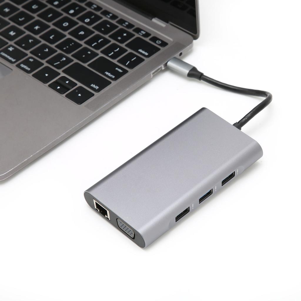 Buy Docking Hub 10 In 1 Type‑C To High‑Definition Multimedia Interface ...