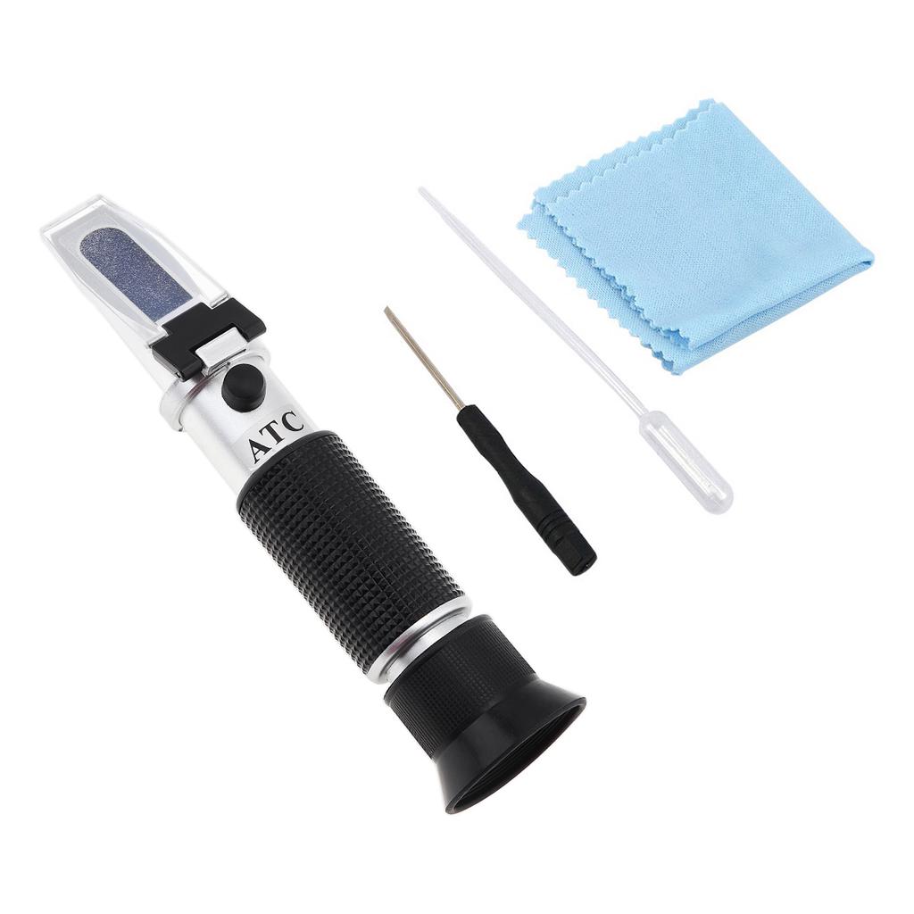 Buy Hand Held 0~28% Salinity Adjustable Salinity Refractometer Food ...