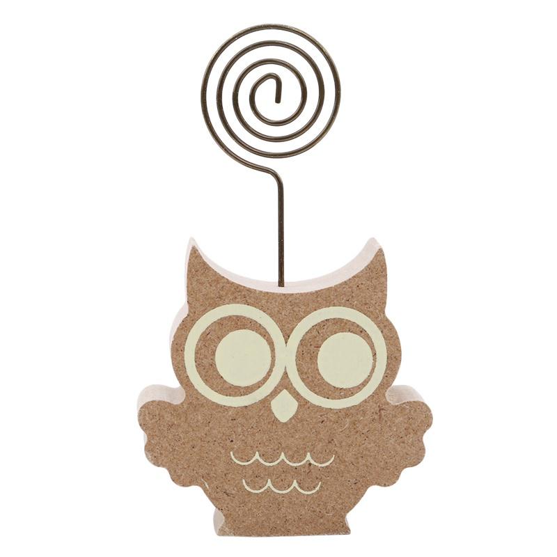 Buy Cute Memo Pincer Clips Paper Photo Clip Wooden Small Clamps Stand ...