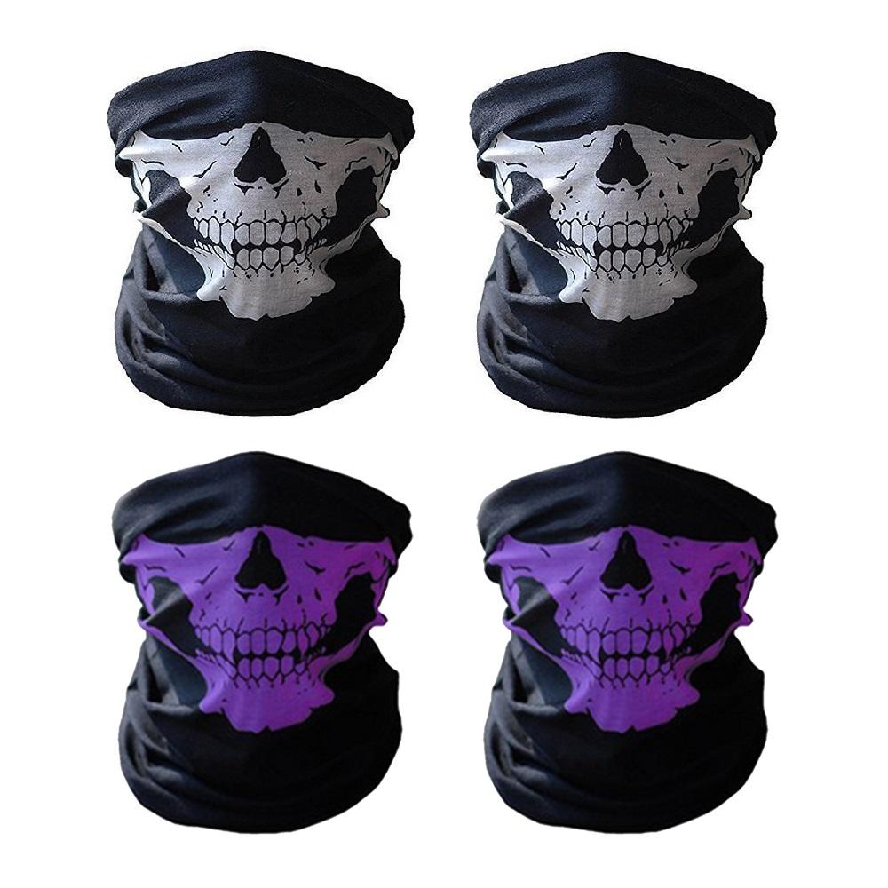 Cheap Outdoor Sports Magic Headwear Neckerchief Skull Head Half Face ...
