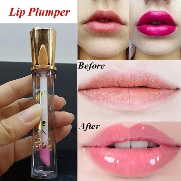 1PC 24 Hours Sexy Liquid Pump Lips Moisturizing Plumper Lipstick Makeup ...
