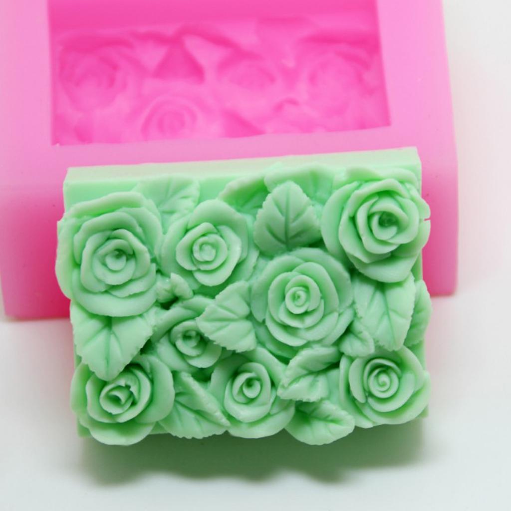 Buy DIY Pink Soap Silicone Mold Mould Craft Easy Cast Height 4cm at ...