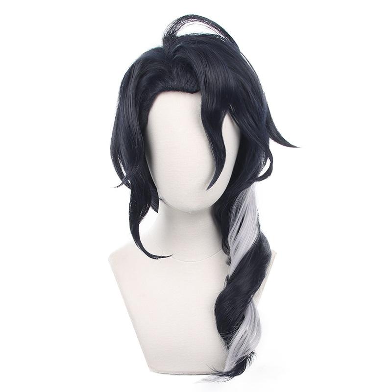 Cheap Game Genshin Impact Fatui Cosplay Pantalone Cosplay Wig Regrator ...