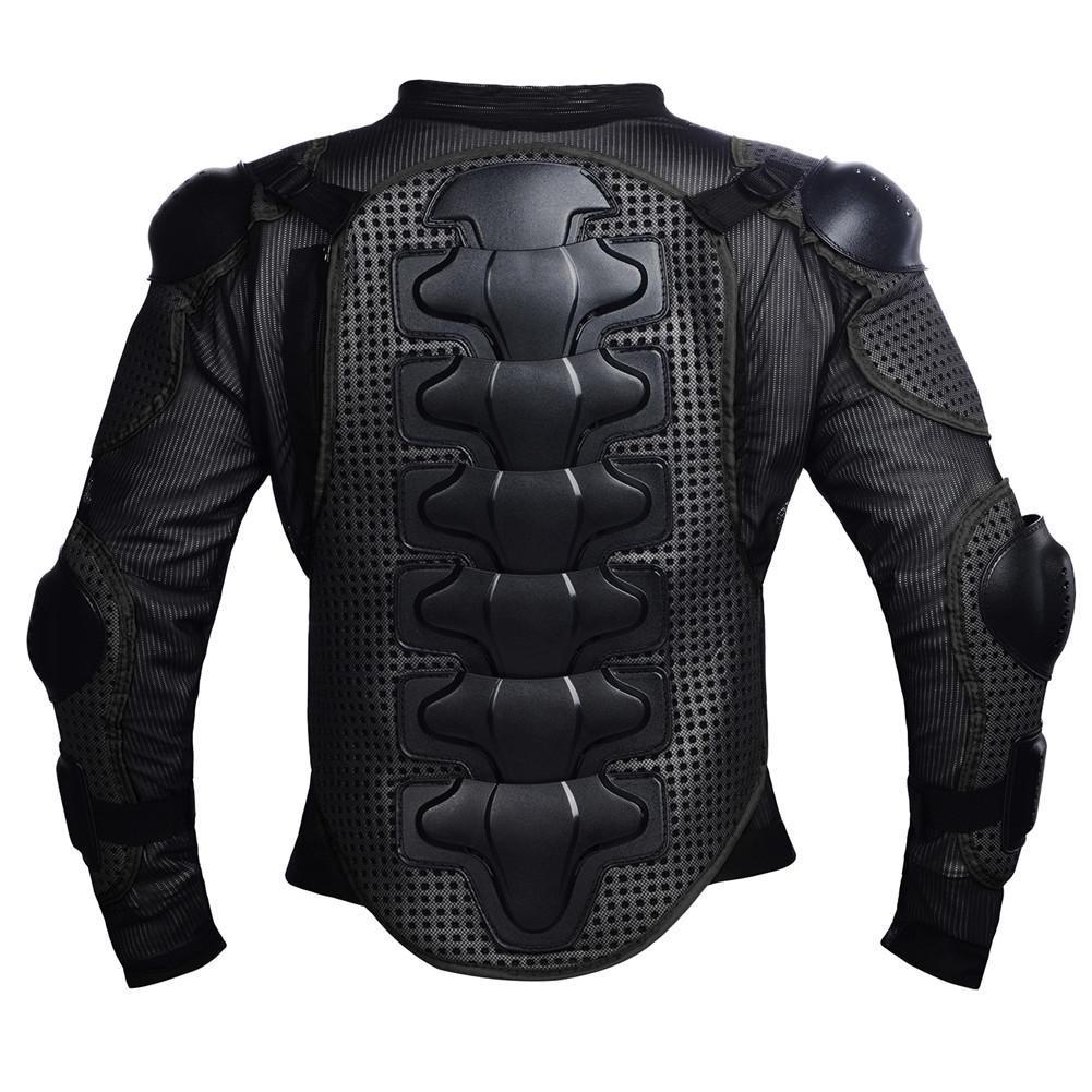 Buy Motorcycle Full Body Armour Jacket Spine Chest Shoulder Protector ...